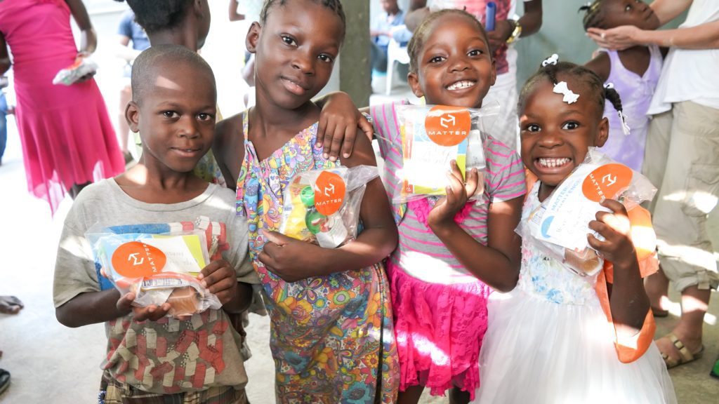 kids with you matter packs | MATTER