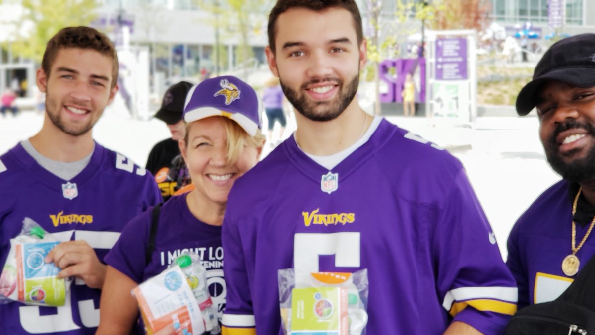 Minnesota Vikings Fans Score By Packing MATTERbox Snack Packs | MATTER