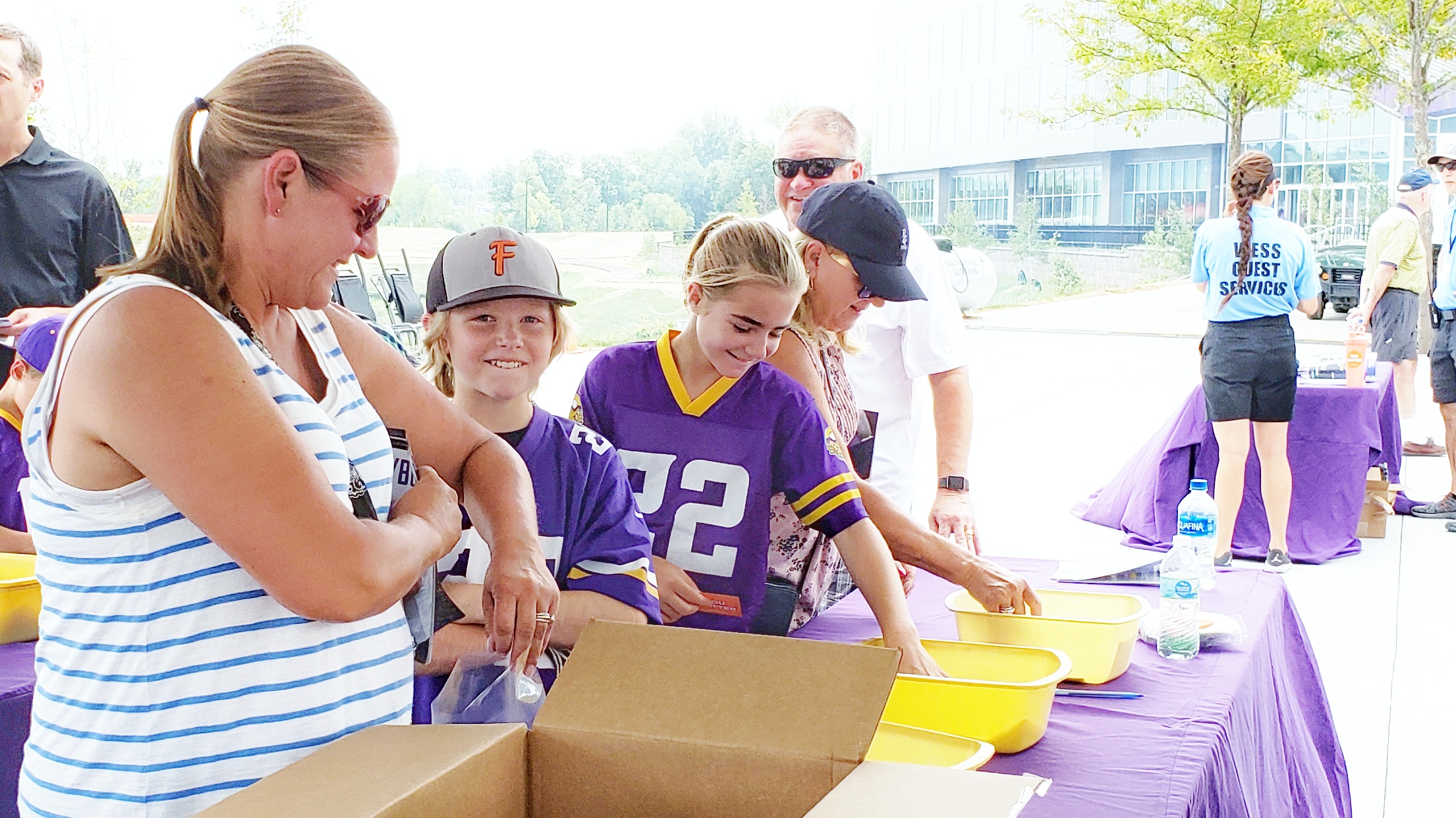 Minnesota Vikings Fans Score By Packing MATTERbox Snack Packs | MATTER
