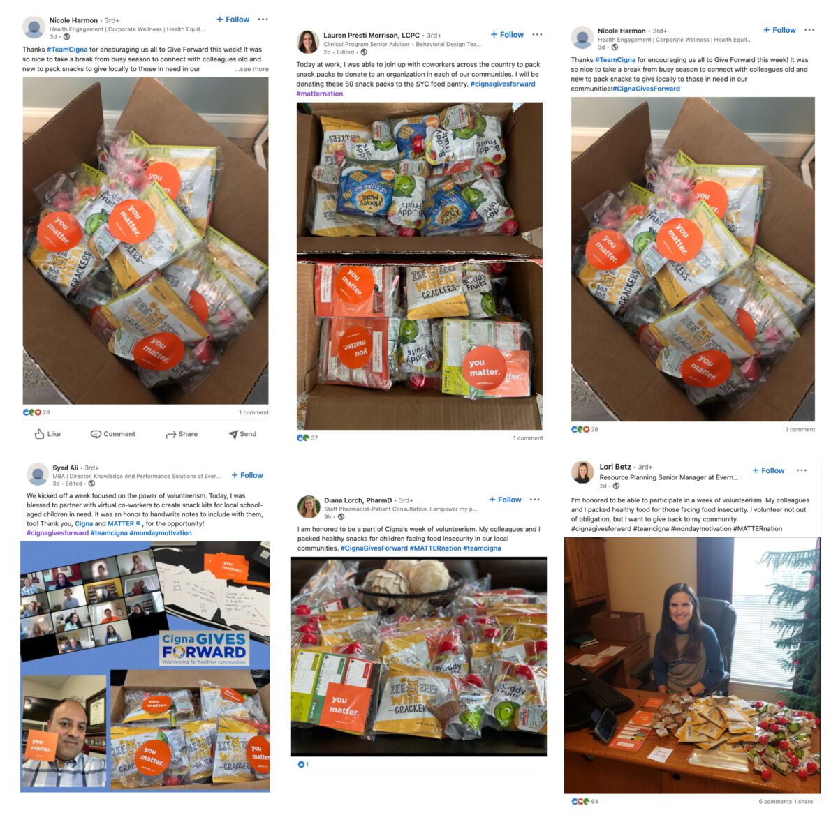 Engaging Employees for Good: Companies Host MATTERbox Packing Events ...