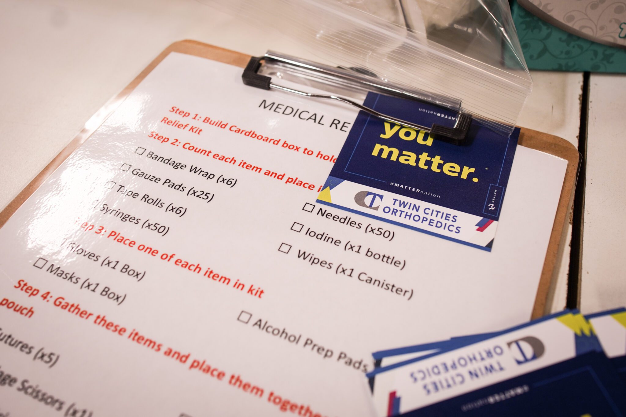 Medical Relief Kits | MATTER