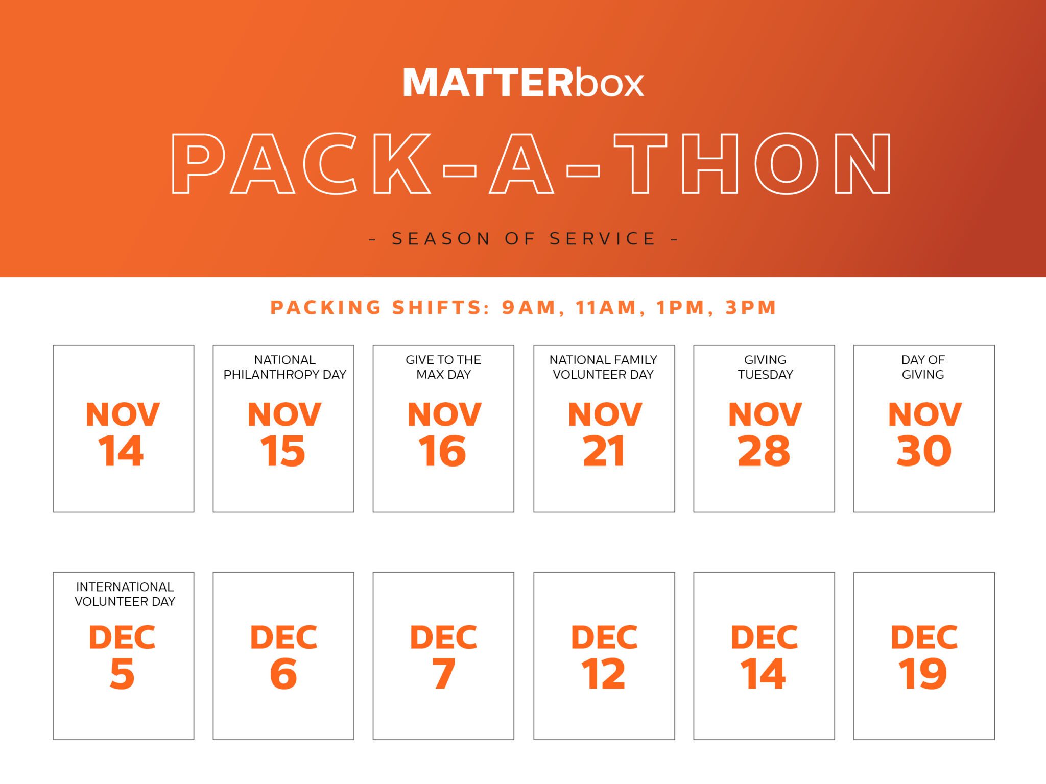 MATTERbox Volunteer Kit | MATTER